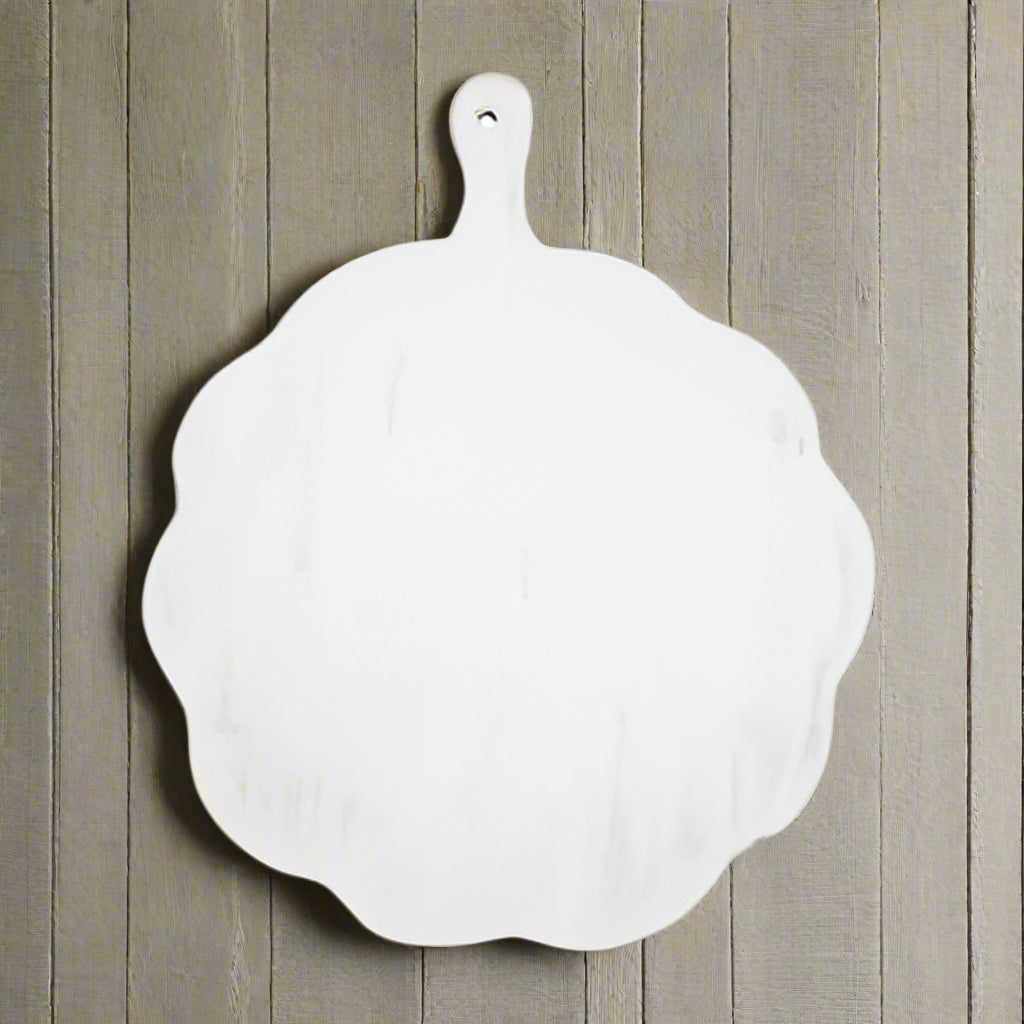 Sm Scalloped Wood Board – REVIVED Furniture And Home Decor